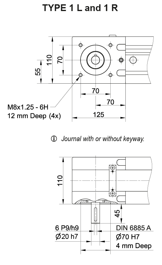Linear Unit MTJ 110 | Rollco